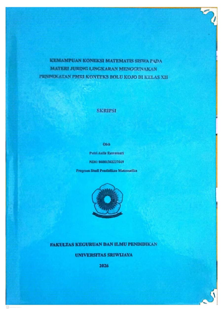 KEMAMPUAN KONEKSI MATEMATIS SISWA PADA MATERI JURING LINGKARAN ...