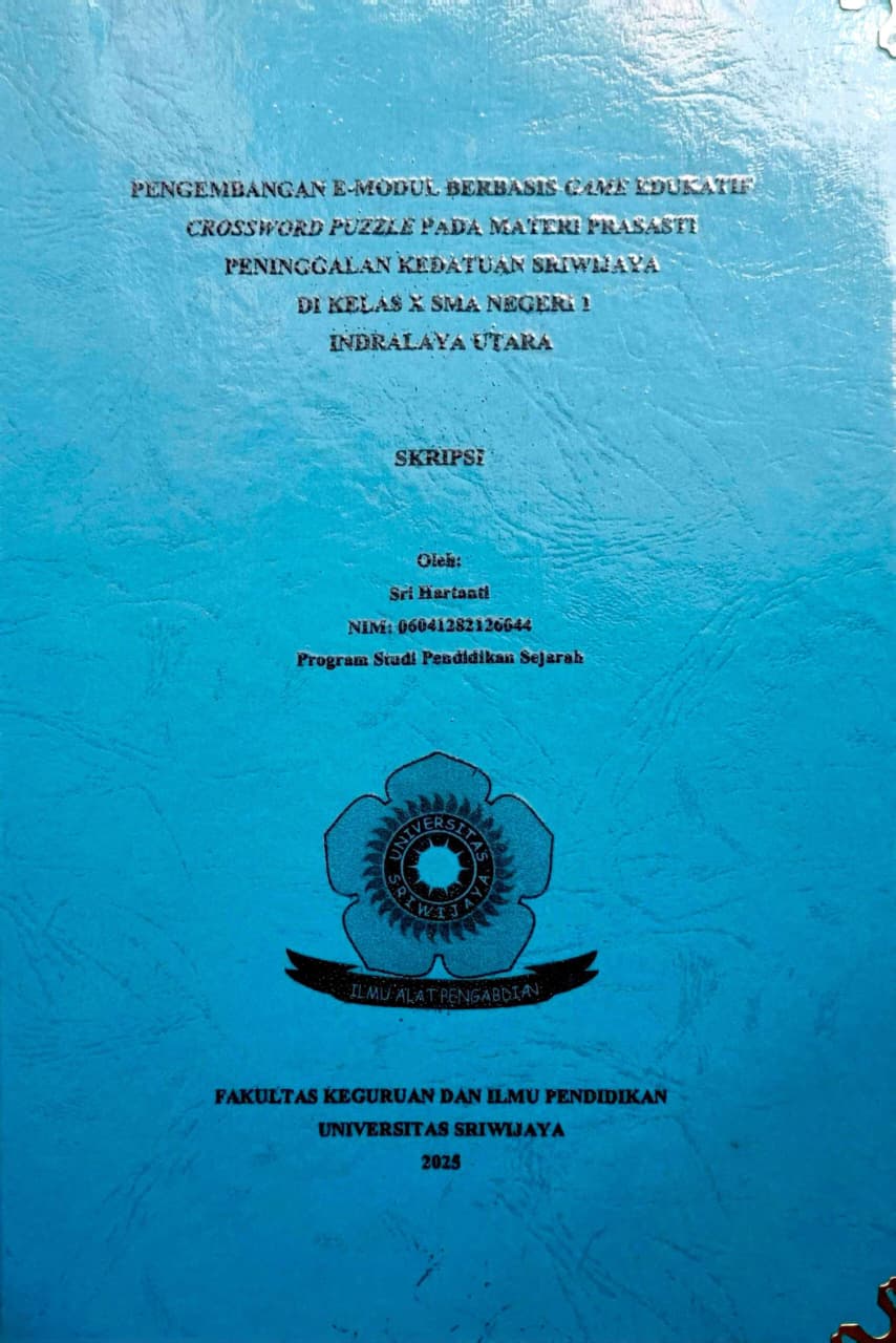 PENGEMBANGAN E-MODUL BERBASIS GAME EDUKATIF CROSSWORD PUZZLE PADA ...